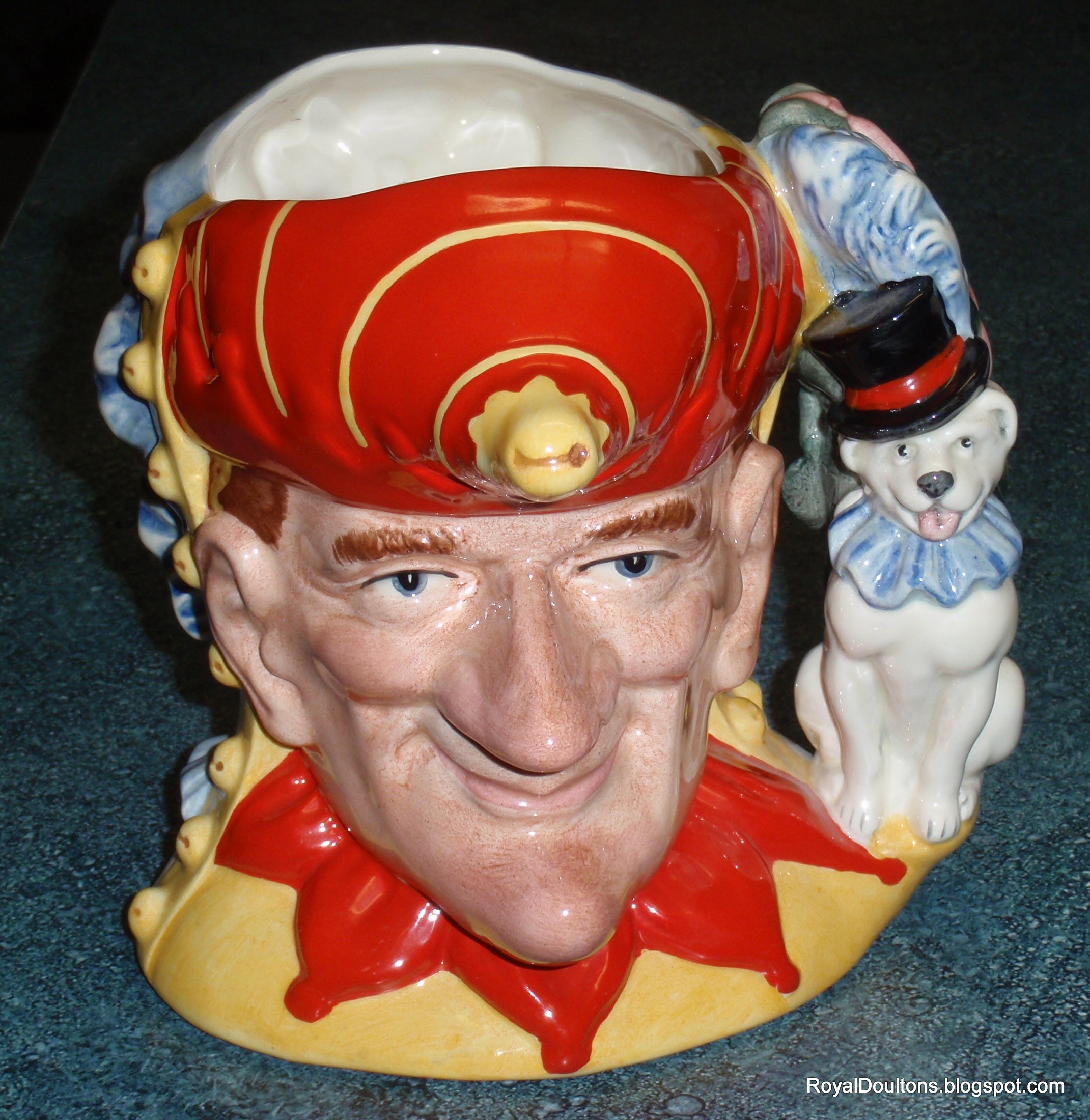 "Punch And Judy" Royal Doulton Double Sided Character Toby Jug D6946 L ...